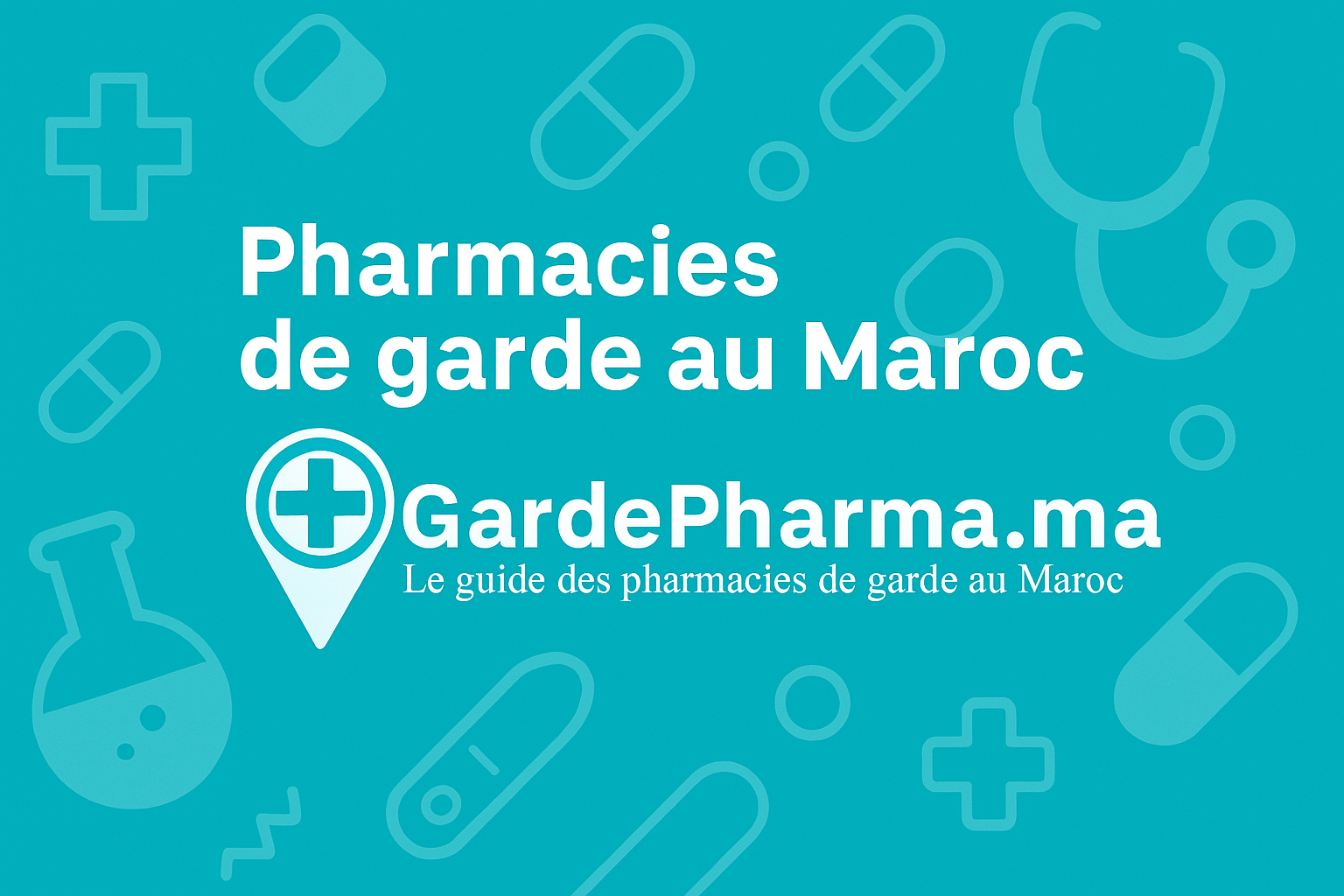 Pharmacie de Garde : Pharmacie Dar Lahlib - Marrakech | Horaires & Plan ...